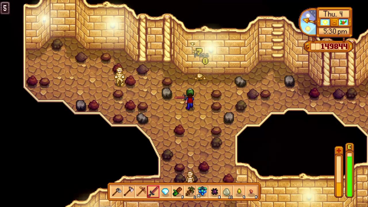 Stardew Valley-Going to the desert for the first time - YouTube