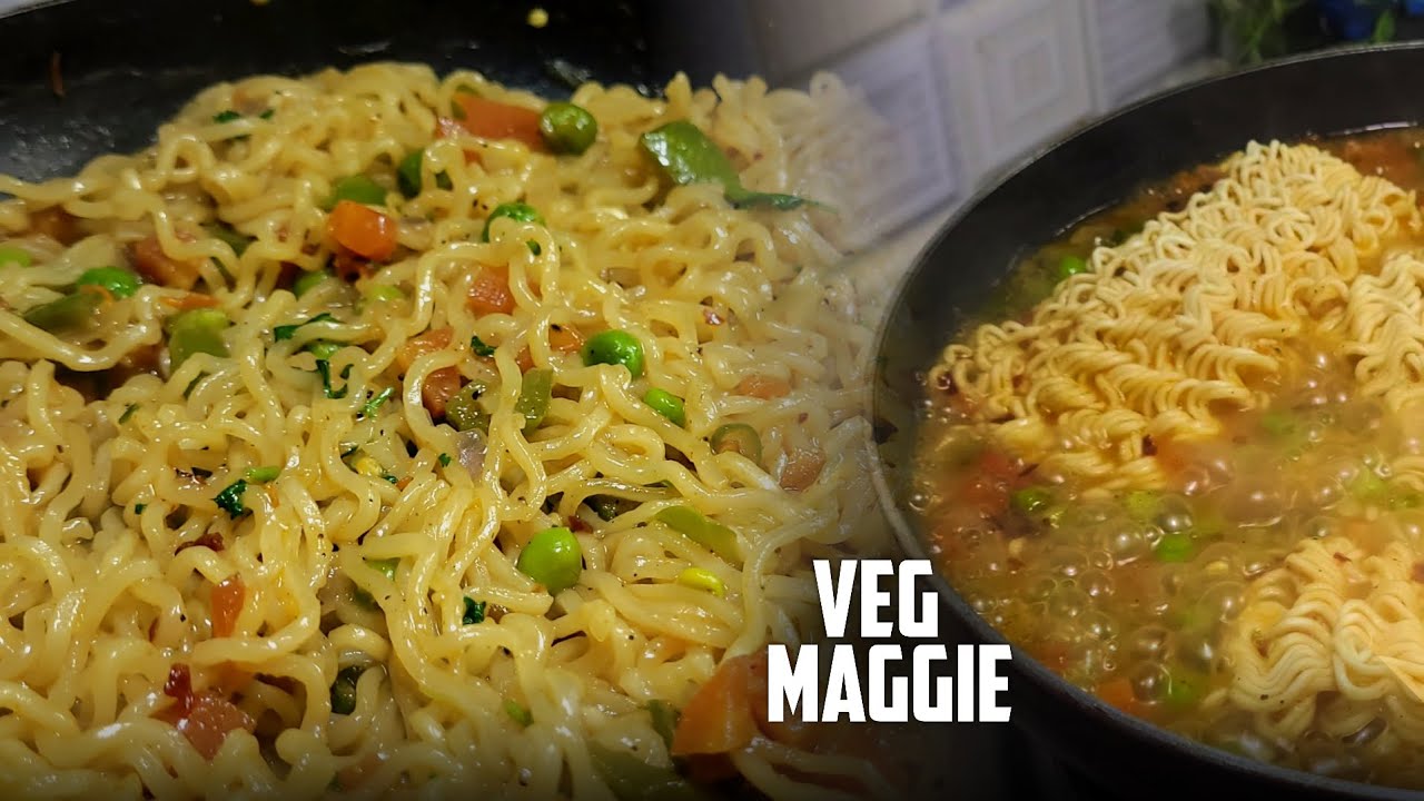 Veg Maggie Recipe, Simple & Yummy|| Winter Maggie Recipe - YouTube