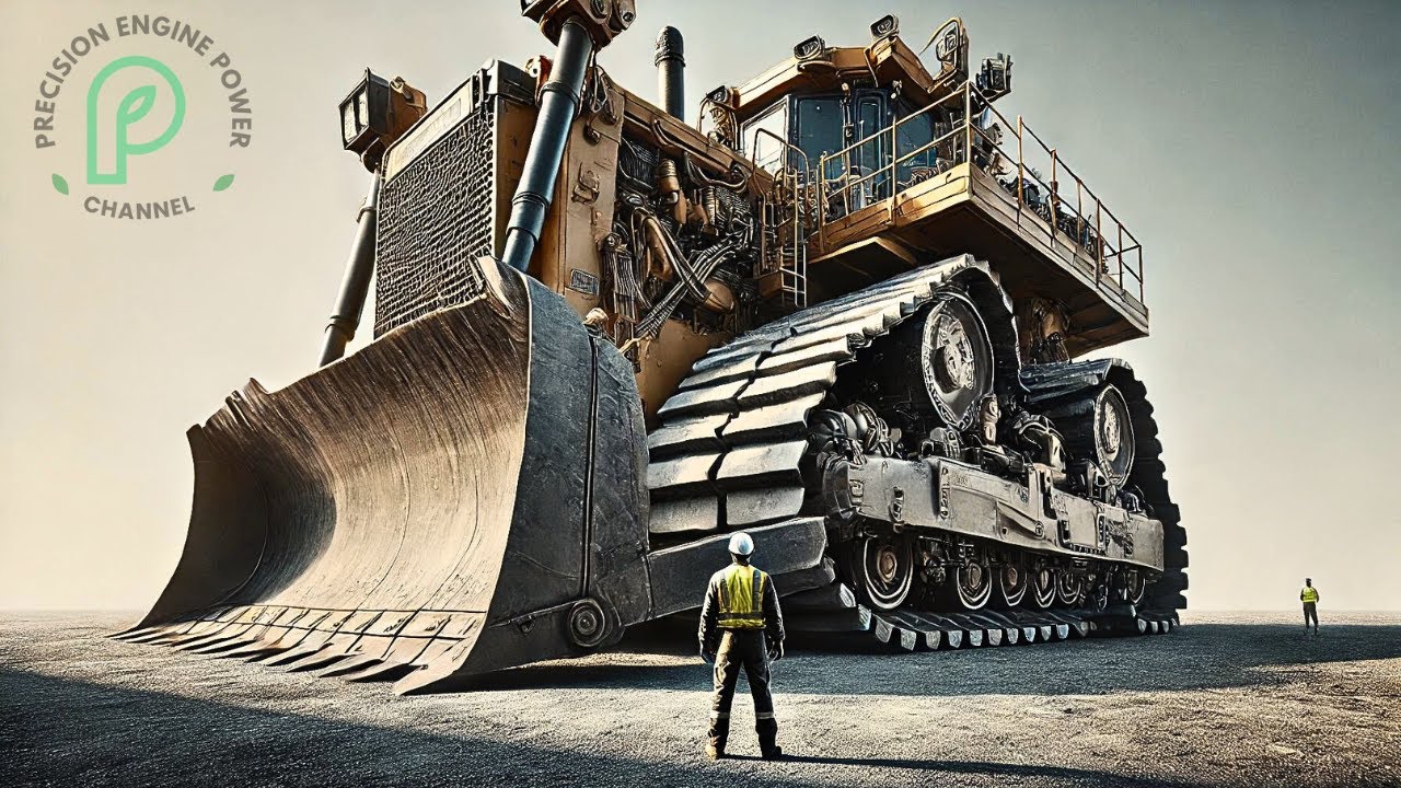 7 Biggest Bulldozers in the World The Giants of Earthmoving Power - YouTube