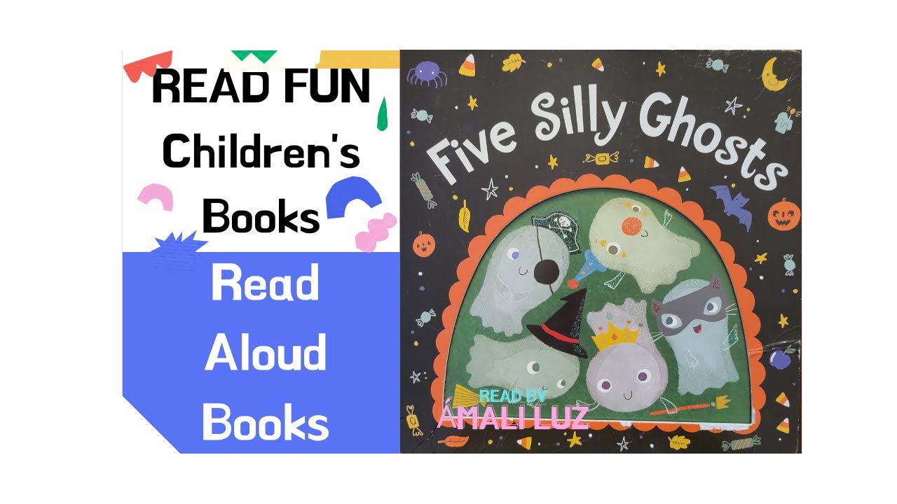Fall Halloween Read Aloud Books Children's Books Read Aloud: Five Silly ...