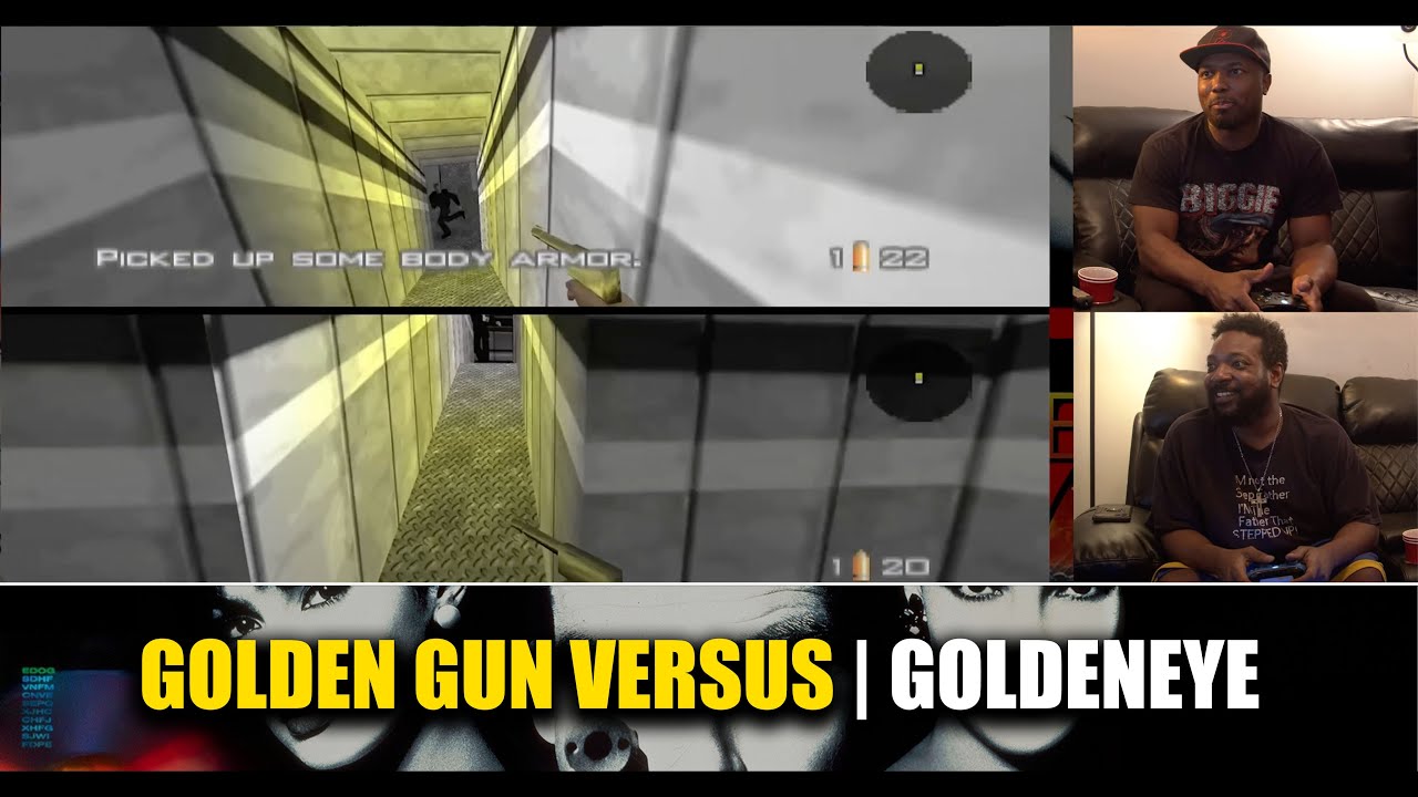FIRST TO 5 - Golden Gun Versus - Goldeneye 007 - YouTube