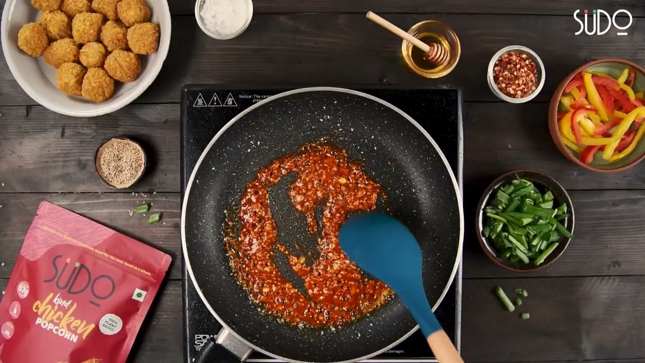 Chicken Popcorn in Honey Chili Sauce - YouTube