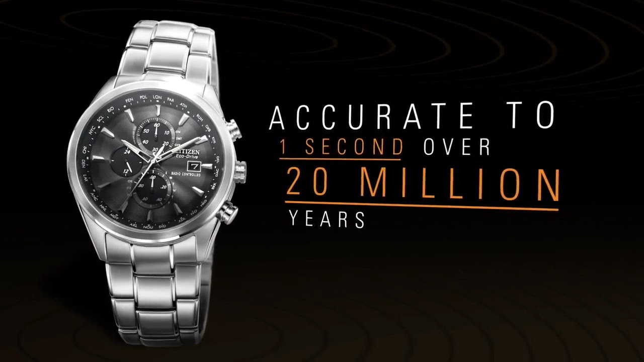 BOMAR CITIZEN Atomic Timekeeping Watch - YouTube