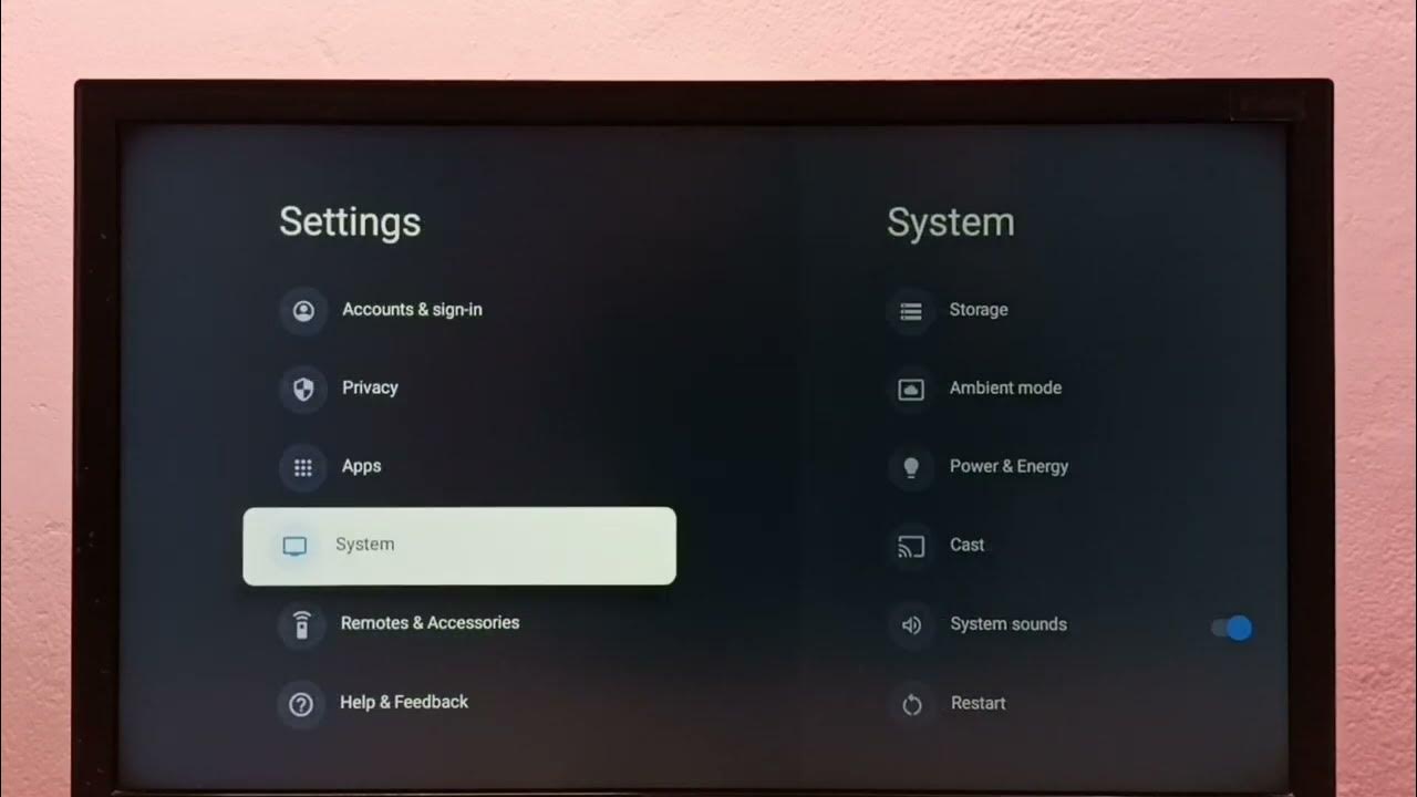 SANSUI TV : How to Enable Developer Options and USB Debugging Mode | Android TV | Google TV ...