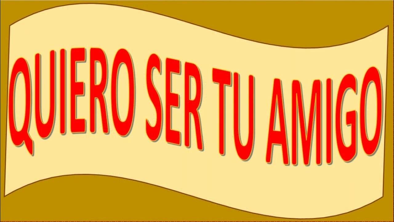 MAFFIA Quiero ser tu amigo GELO CARDENAS - YouTube