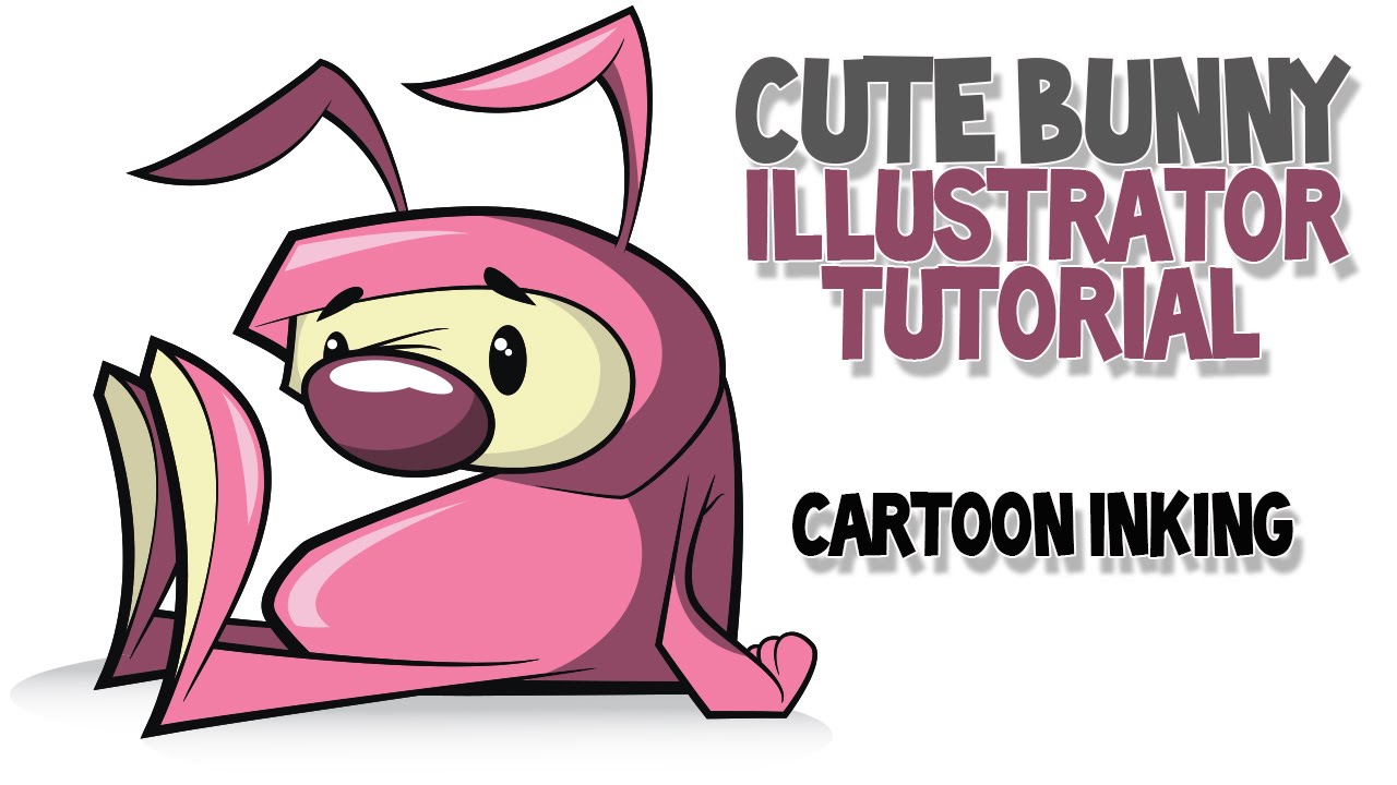 Cartoon Adobe Illustrator Inking Tutorial Youtube