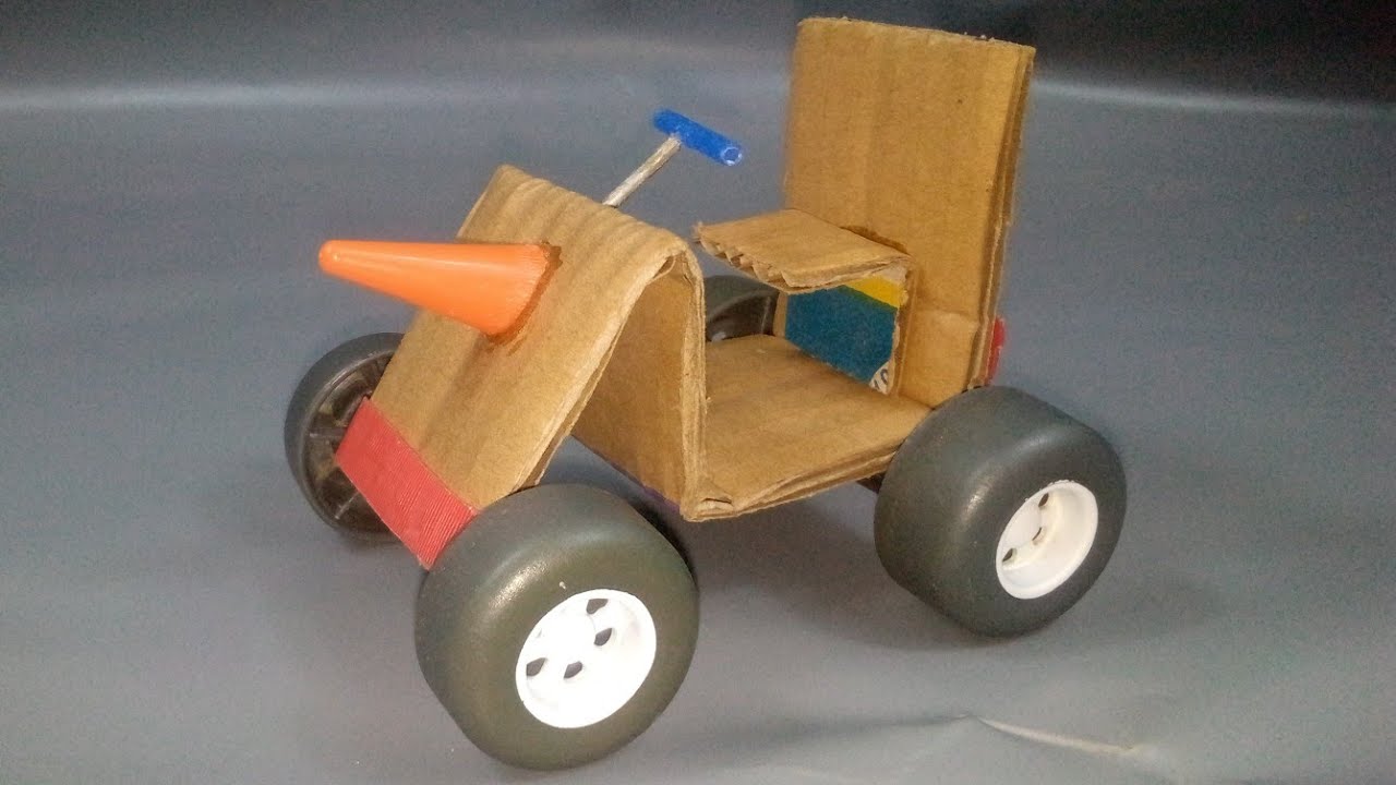 How To Make Cardboard Car At Home| How To Create Toy Cars At Home Easy ...