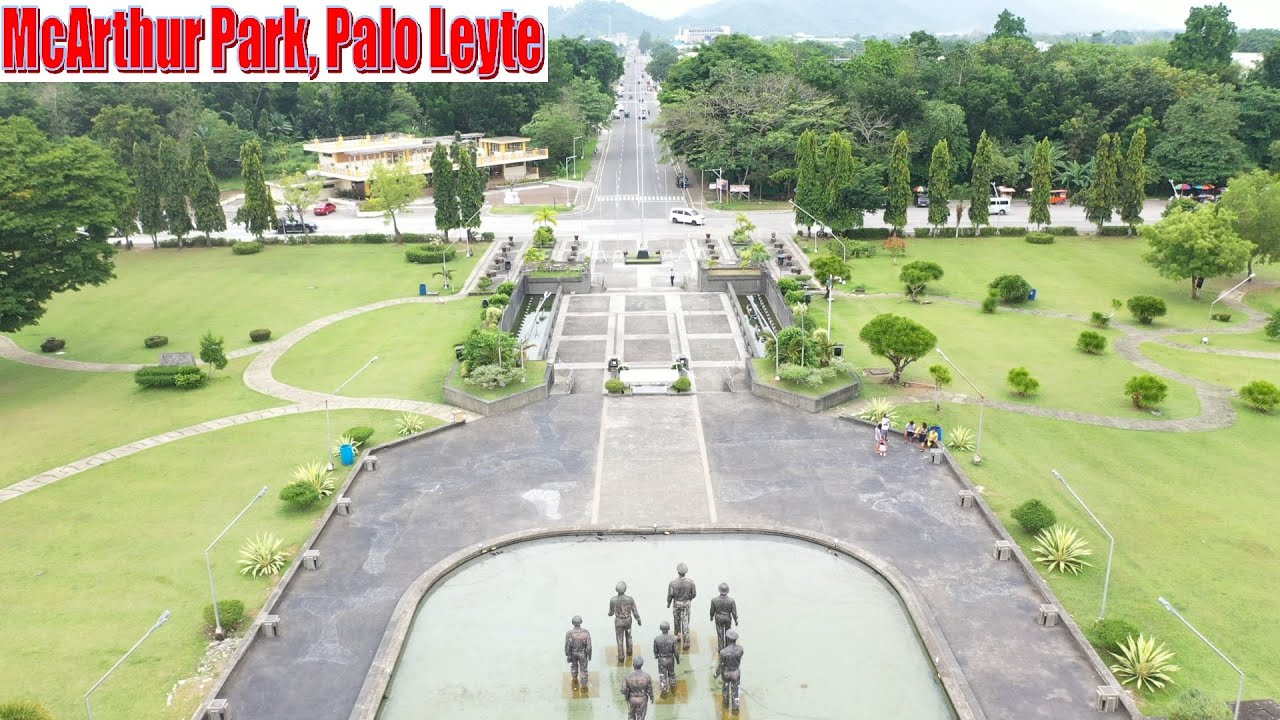 McArthur Leyte Landing Park - YouTube