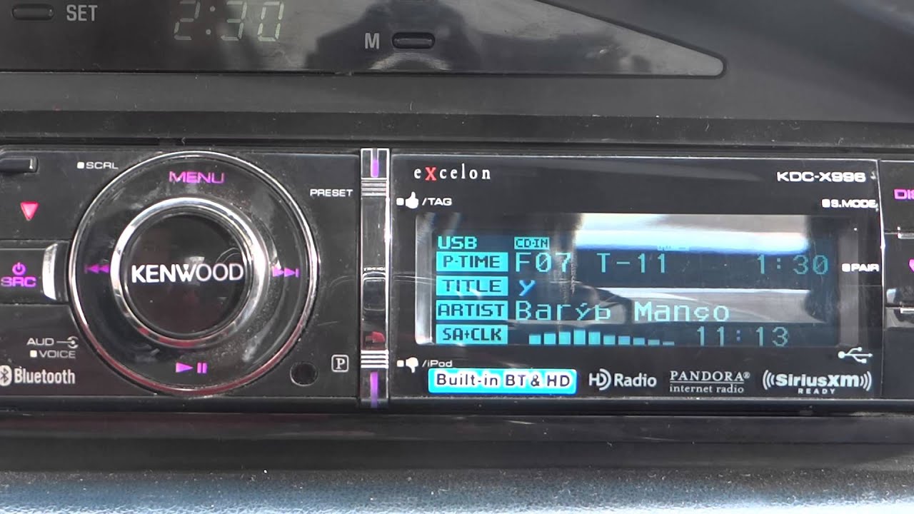 DSP - NON DSP kenwood x996 - YouTube