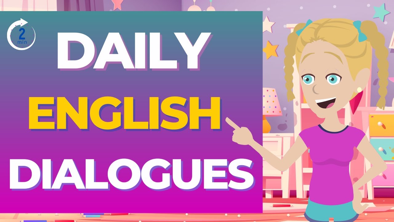 Daily practice English conversation in 2 minutes| Practice English ...