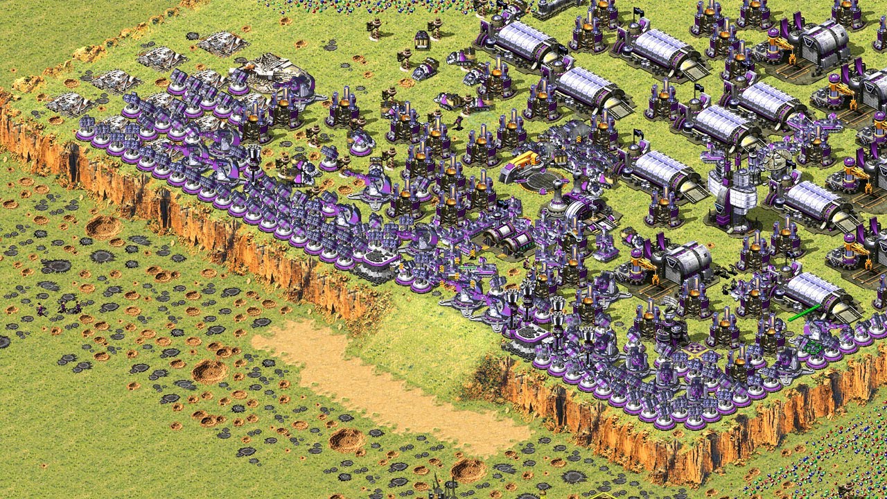 Red Alert 2 | Yuri's Revenge | 7 vs 1 | 7 Yuri | France | Grand Cannon ...