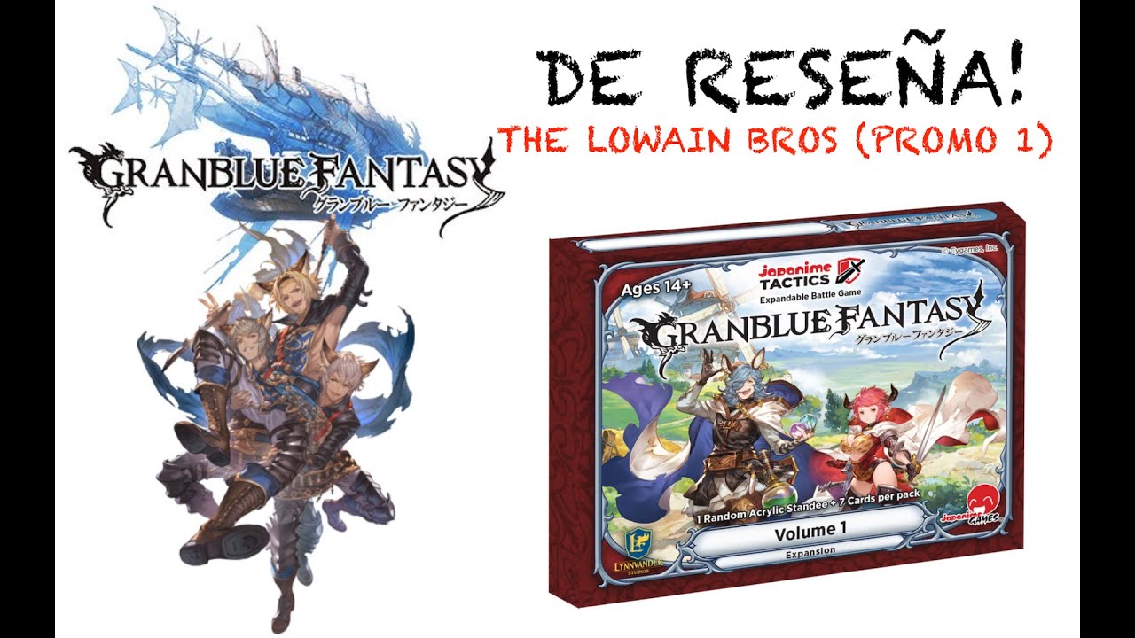 De Reseña! GRANBLUE FANTASY - Promo 1 LOWAIN BROS - YouTube