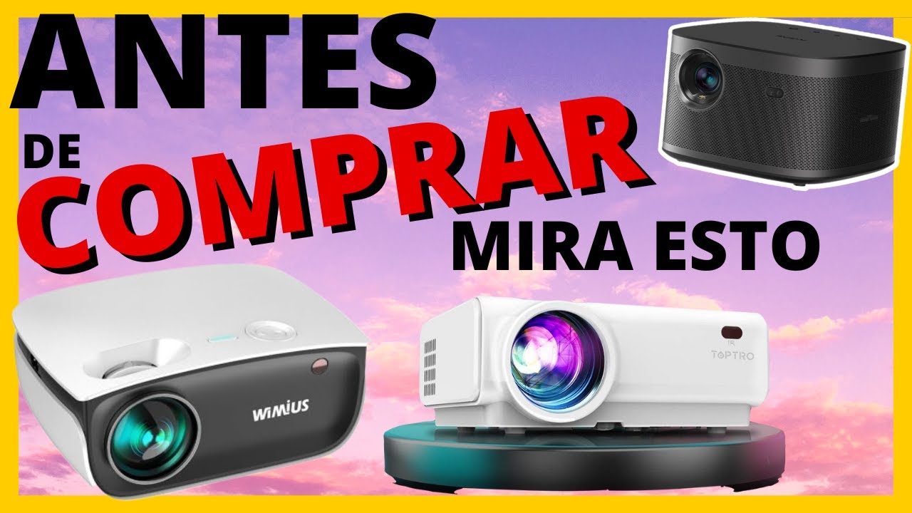 🟪 Cómo ELEGIR PROYECTOR para cine en casa?💥Antes de comprar mira esto ...