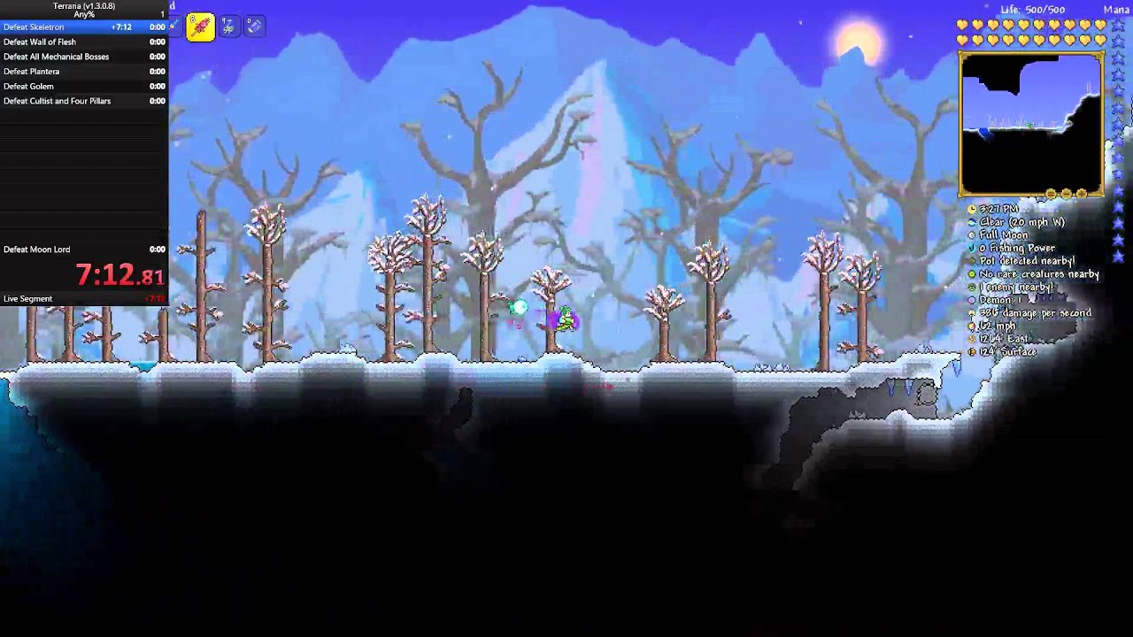 Terraria Any% Practice Speedrun [Expert Mode] - YouTube