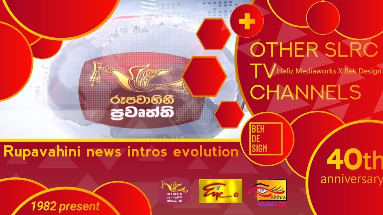 Rupavahini News intros evolution (1982-present) + Nethra & Ch. Eye news intros (UPDATED) - YouTube