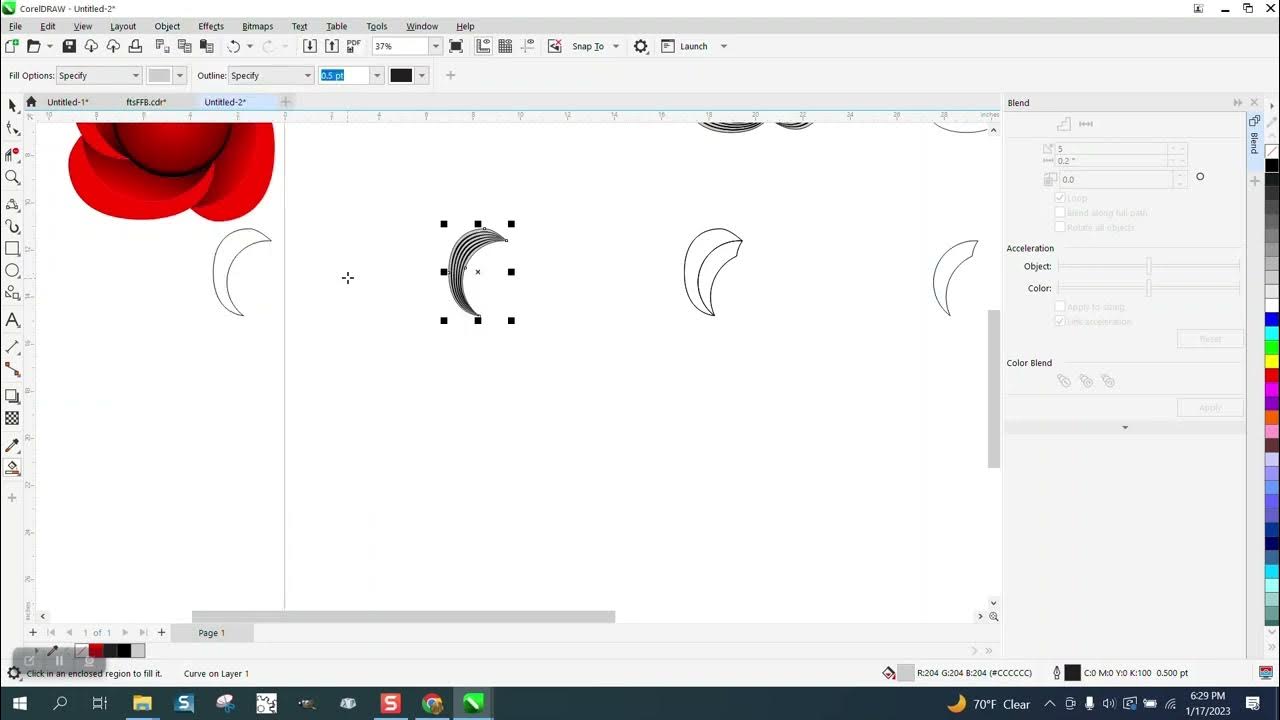 Corel Draw Tips & Tricks Step and Repeat to the MAX part 3B - YouTube