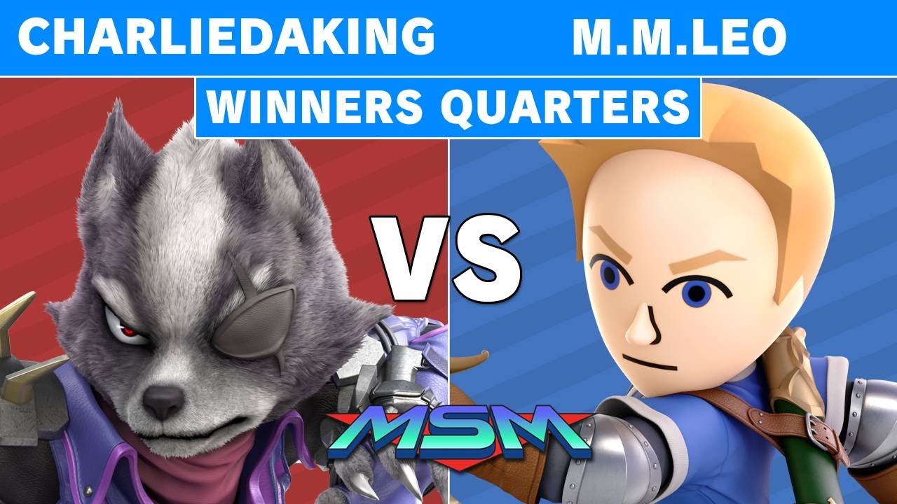 MSM 225 - Charliedaking (Wolf) Vs M.M.Leo (Mii Sword) Winners Quarters ...