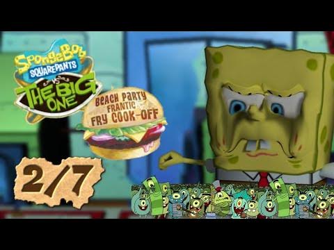 SpongeBob SquarePants vs. The Big One: Beach Party Frantic Fry Cook-Off ...