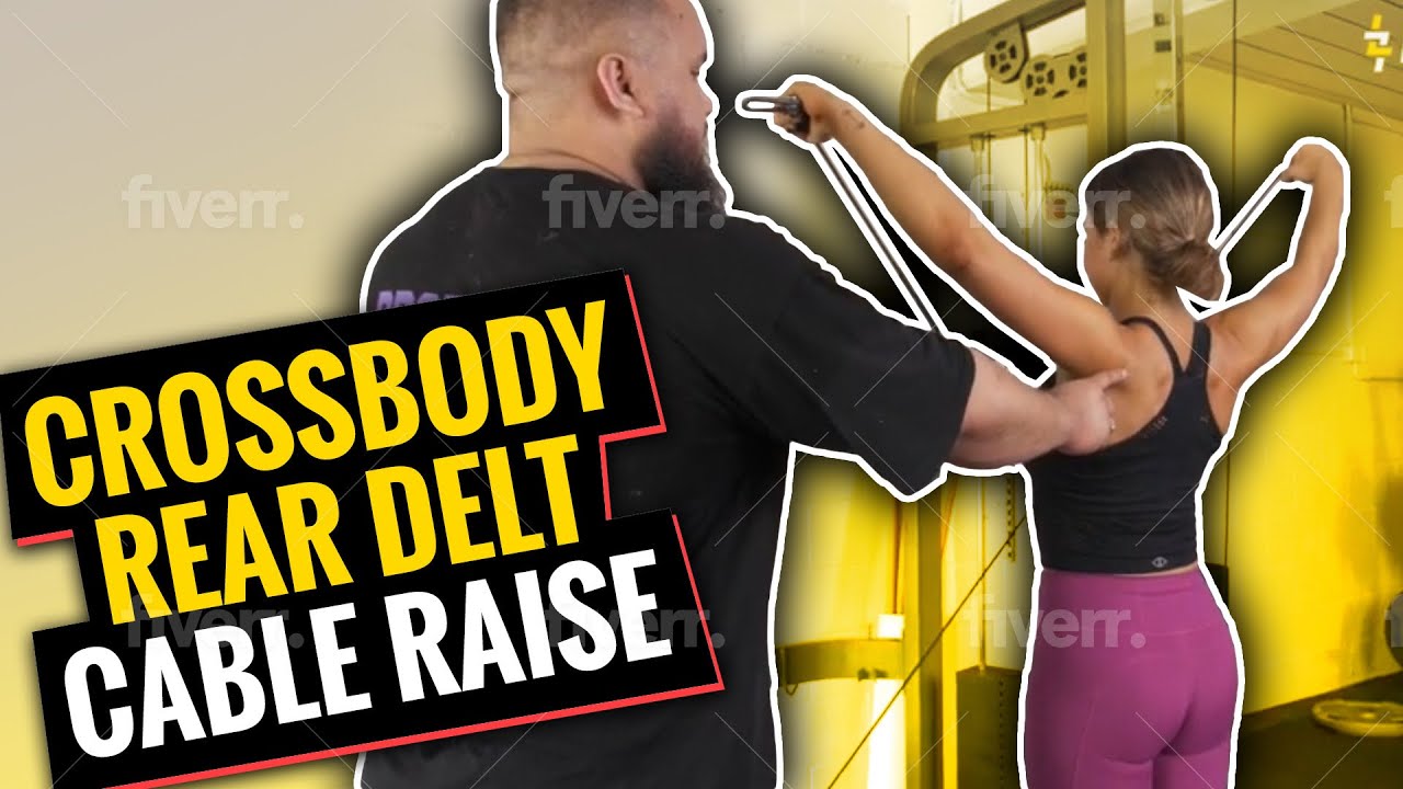 Crossbody Rear Delt Cable Raise - YouTube