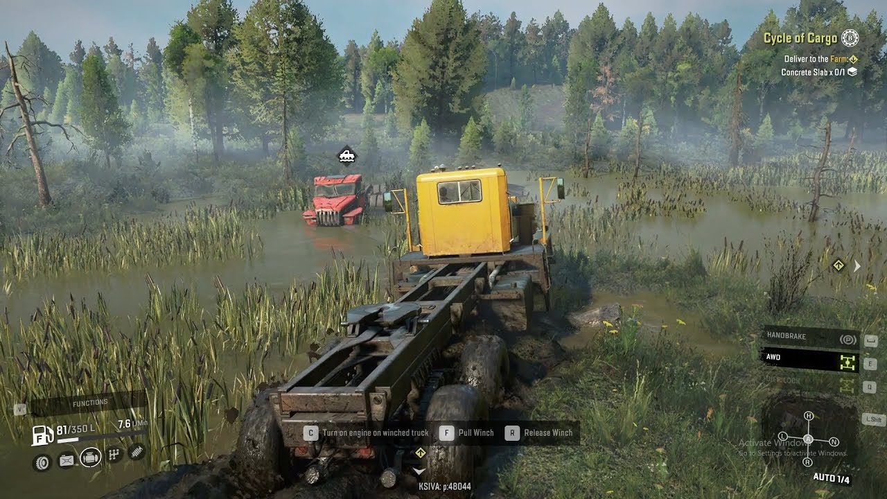 SnowRunner | | Drowned Truck | Restore Voron AE-4380 |#snowrunner - YouTube