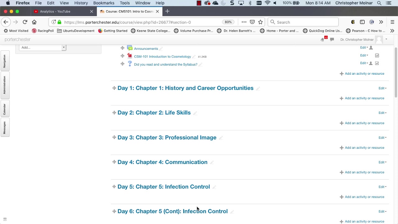 Moodle - Syllabus and Course Description - YouTube