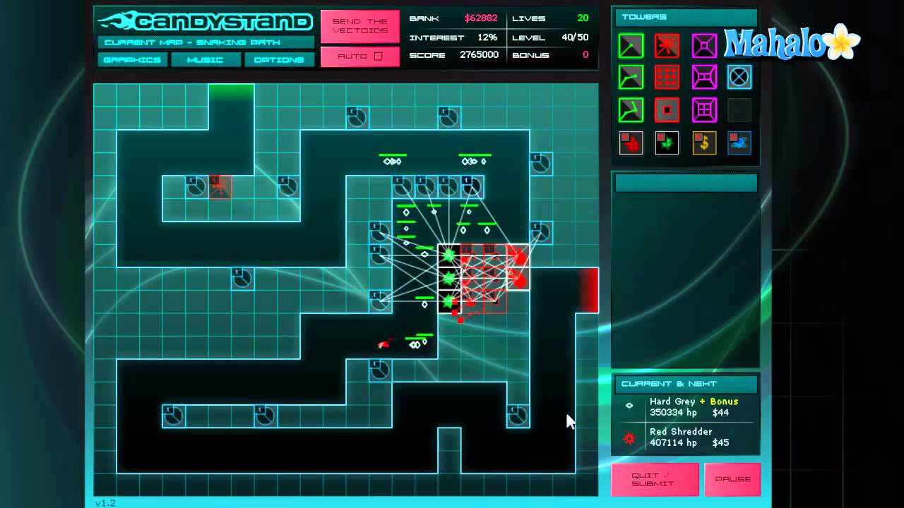 Vector TD Snaking Path Walkthrough Part 3 - YouTube