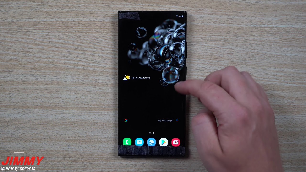 Samsung galaxy note 20 pro hands on leak - YouTube