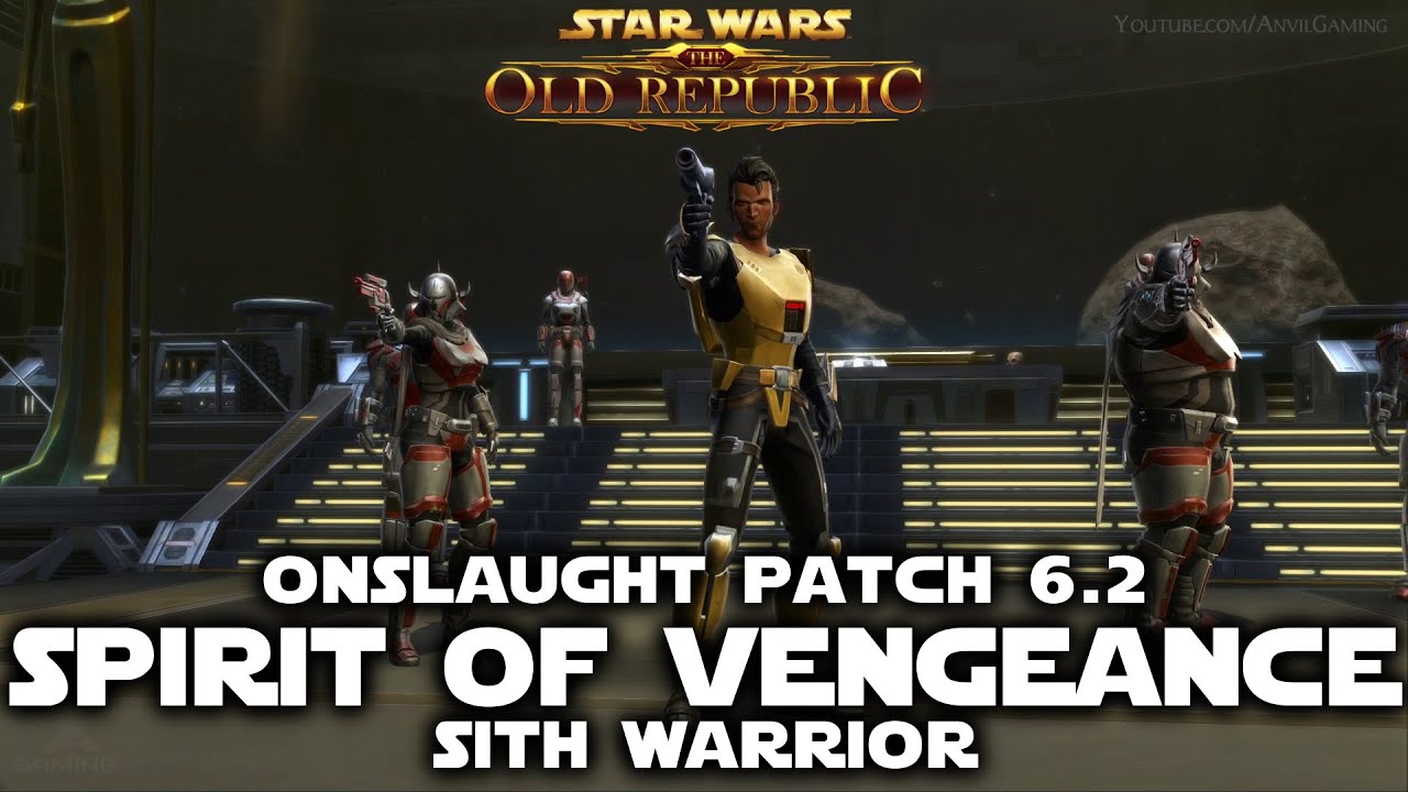 SWTOR - Spirit Of Vengeance - Sith Warrior/Alliance Commander - Empire ...