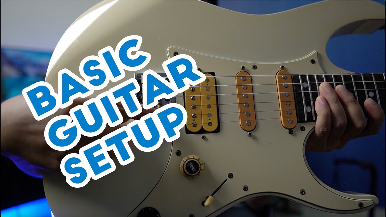Basic Setup Intonation Gitar - YouTube