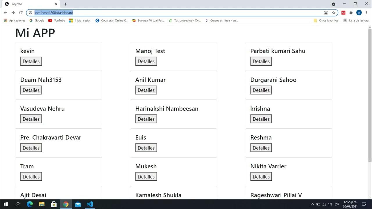 Como pasar parámetros en la URL en Angular - Opción 2 (Curso ...