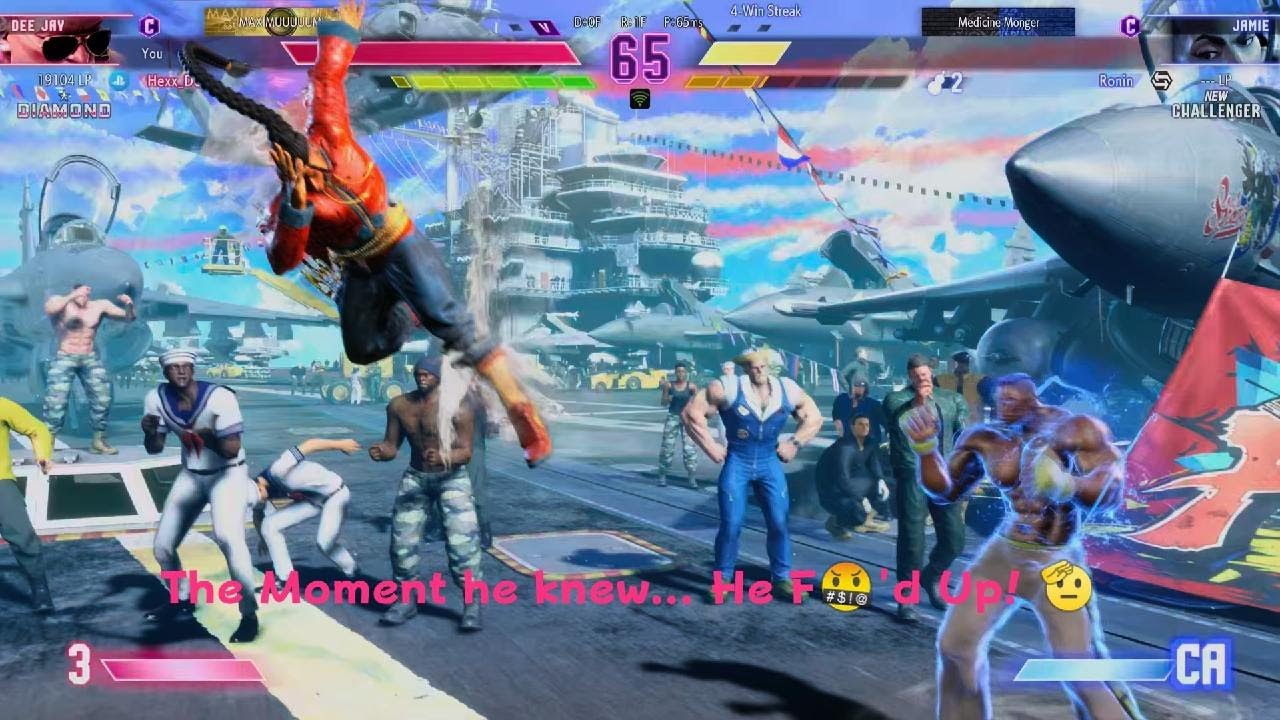 Street Fighter 6: Jamie (Ronin) VS DeeJay (Hexx_Deus) - YouTube