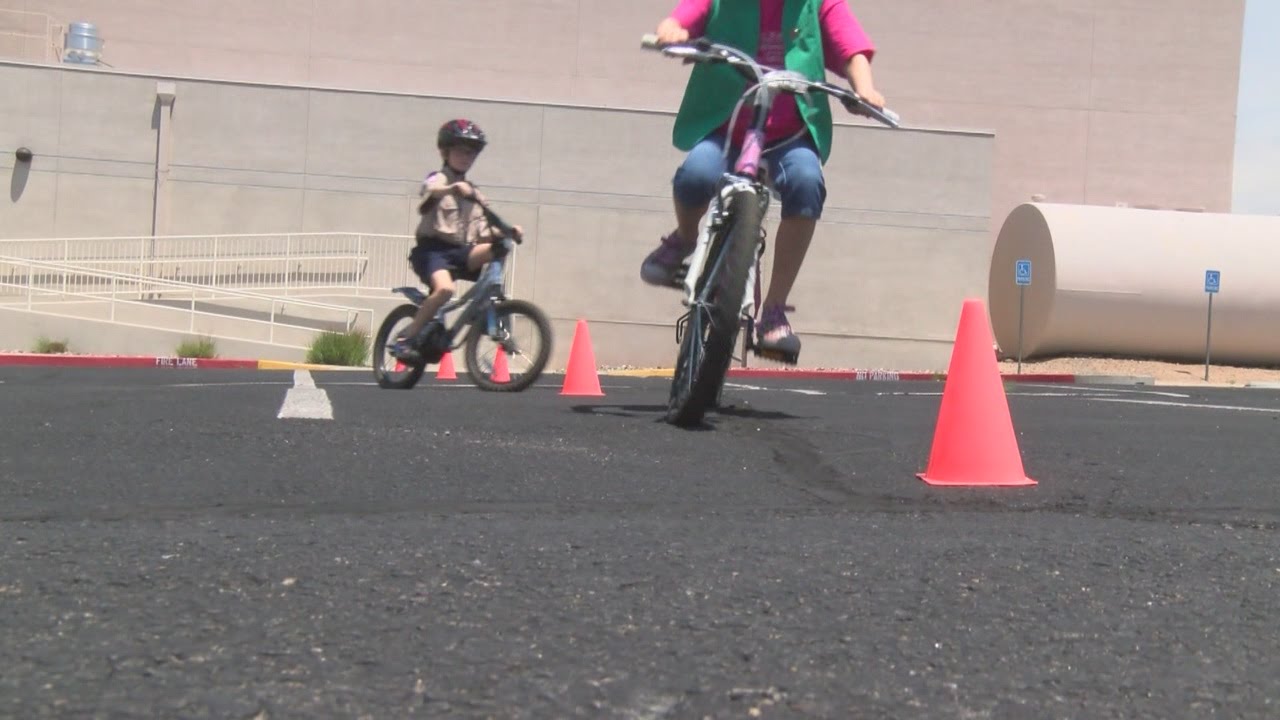 Bike rodeo to encourage safety and fun for kids - YouTube