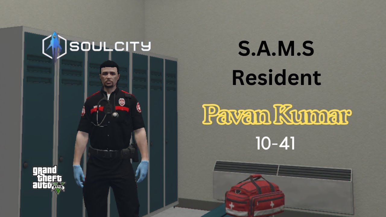 Resident in S.A.M.S. 10-41 || Pavan Kumar on SoulCity by EchoRP #soulcity #lifeinsoulcity #gtarp ...
