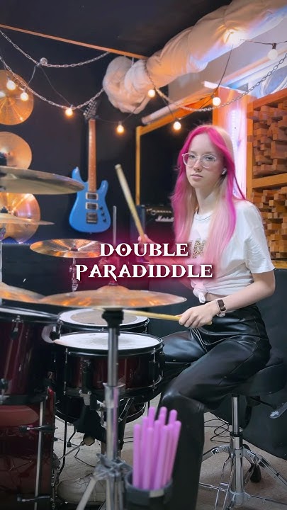 double paradiddle drum fill - YouTube