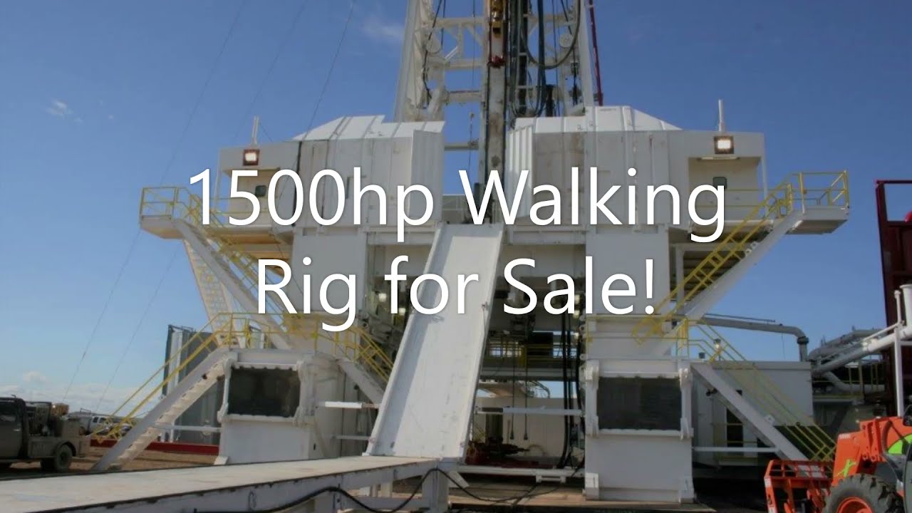 1500hp Walking Rig for Sale - YouTube