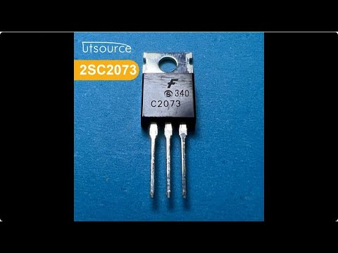 2SC2073 electronic component - YouTube