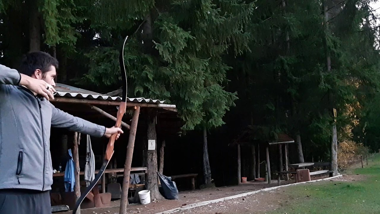 My first bow, Ragim impala, 30 lb. - YouTube