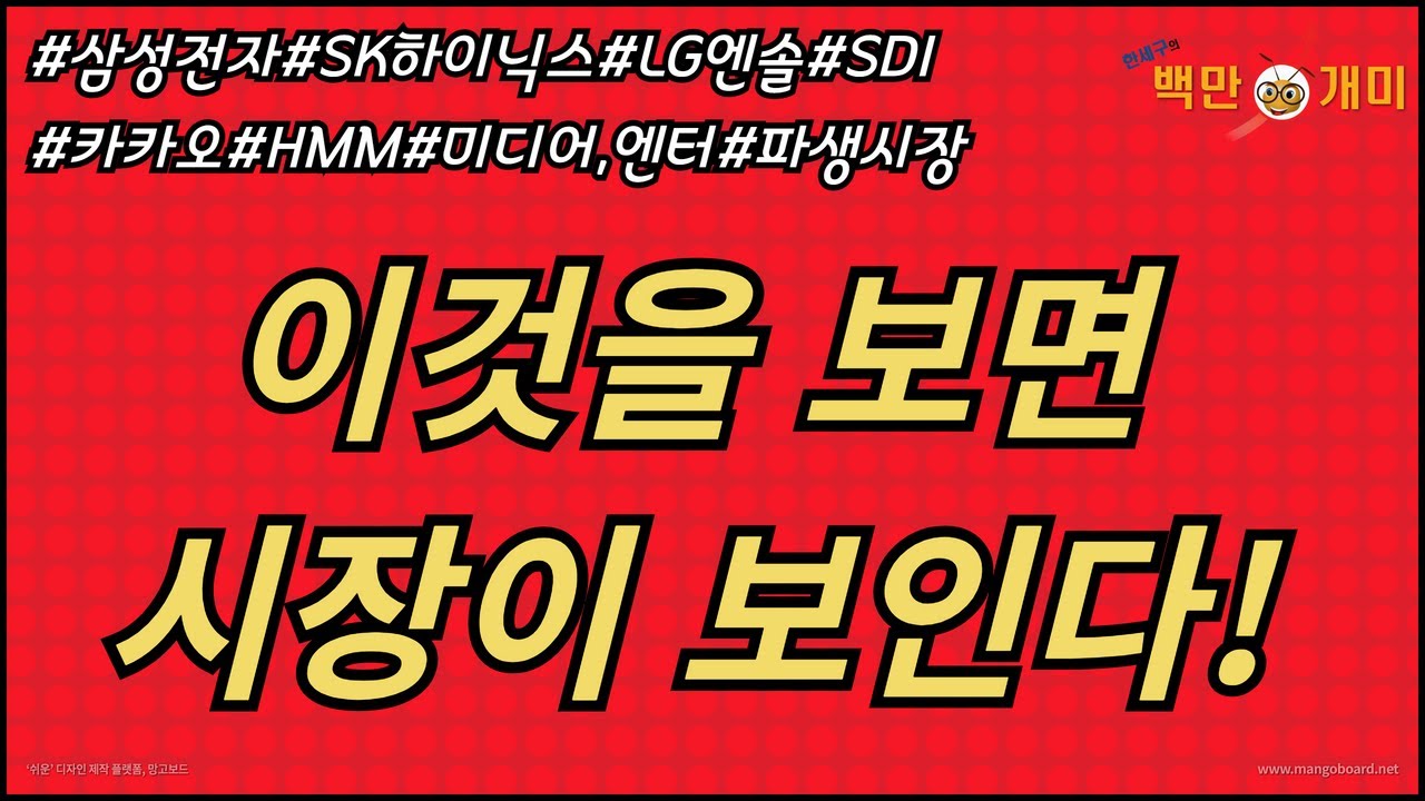 [11월23일/수] 이것을 보면 시장이 보인다.(삼성전자,SK하이닉스,LG에너지솔루션.삼성SDI,HMM,미디어엔터,외국인파생) - YouTube
