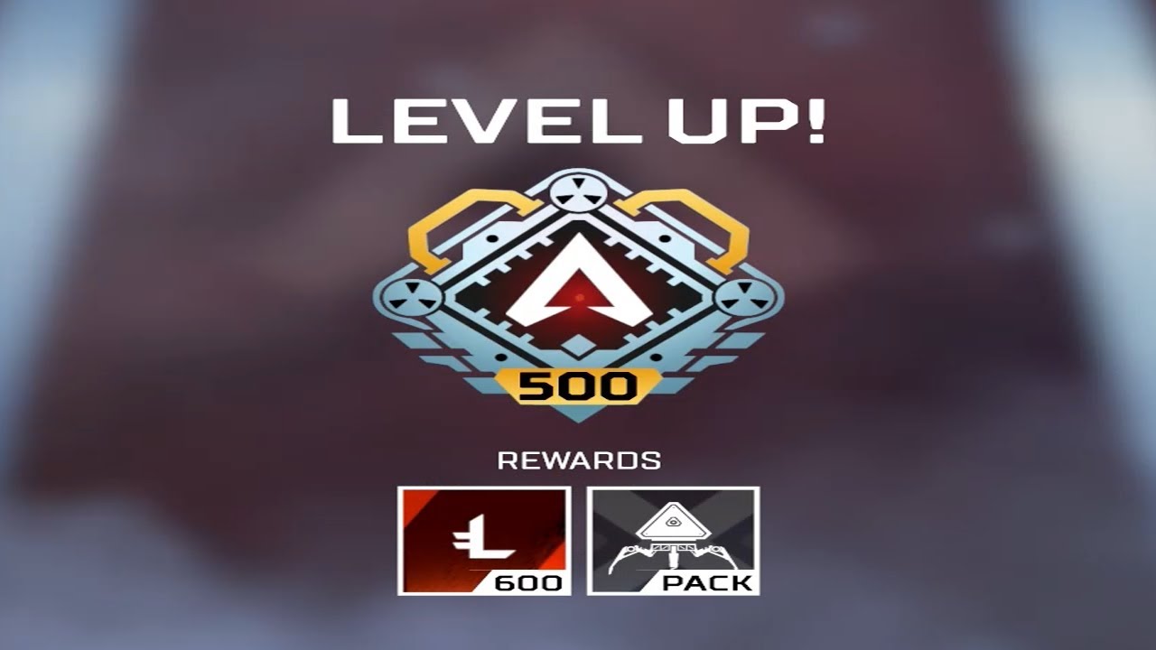 hitting LEVEL 500 in apex legends be like: - YouTube