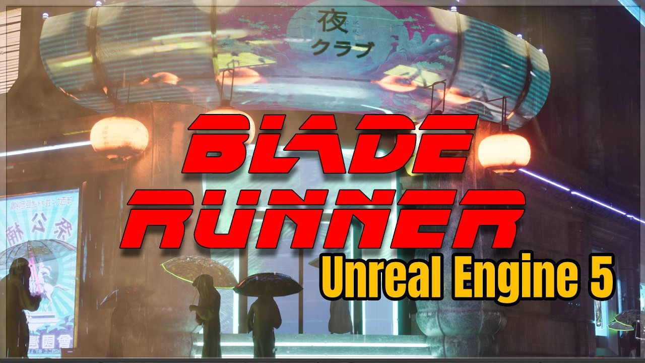 Blade Runner in UNREAL ENGINE 5: ChinaTown - YouTube