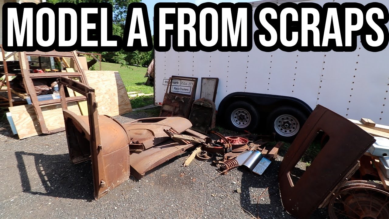 Can We Build A Ford Model A From This Pile Of Scraps??? - YouTube