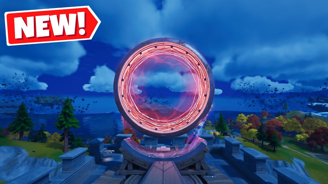Fortnite SEASON 2 Rift Gate Opening - YouTube