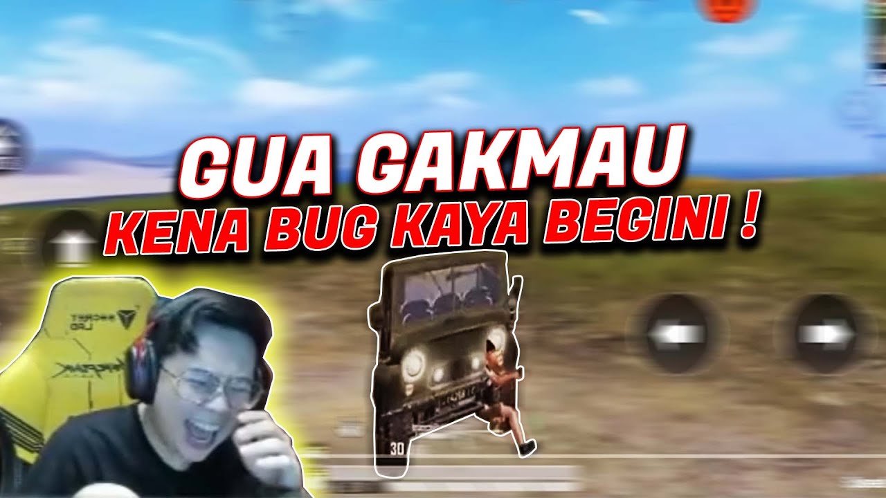ASLI !! GUA GAKMAU KENA BUG KAYA BEGINI DI PUBGM WKWKWK - #BEMOREACTION ...