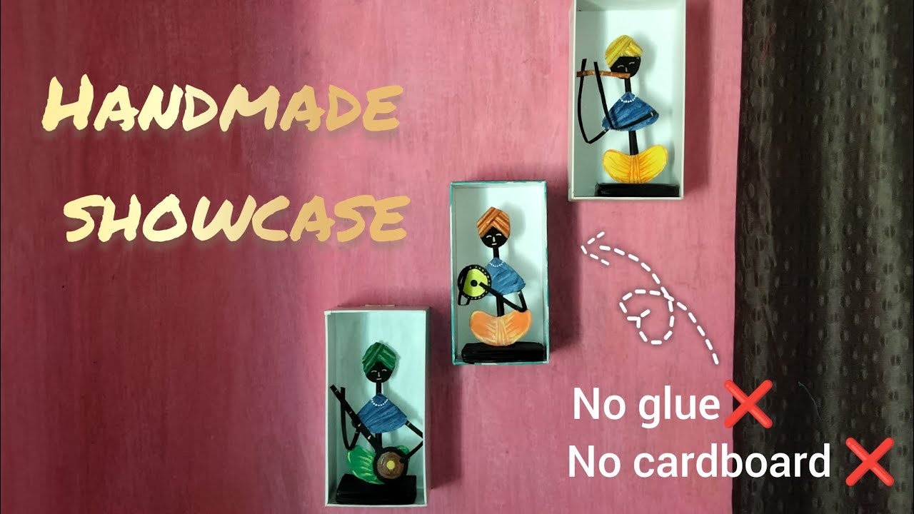 DIY showcase //home decor idea//handmade showcase//how to make showcase ...
