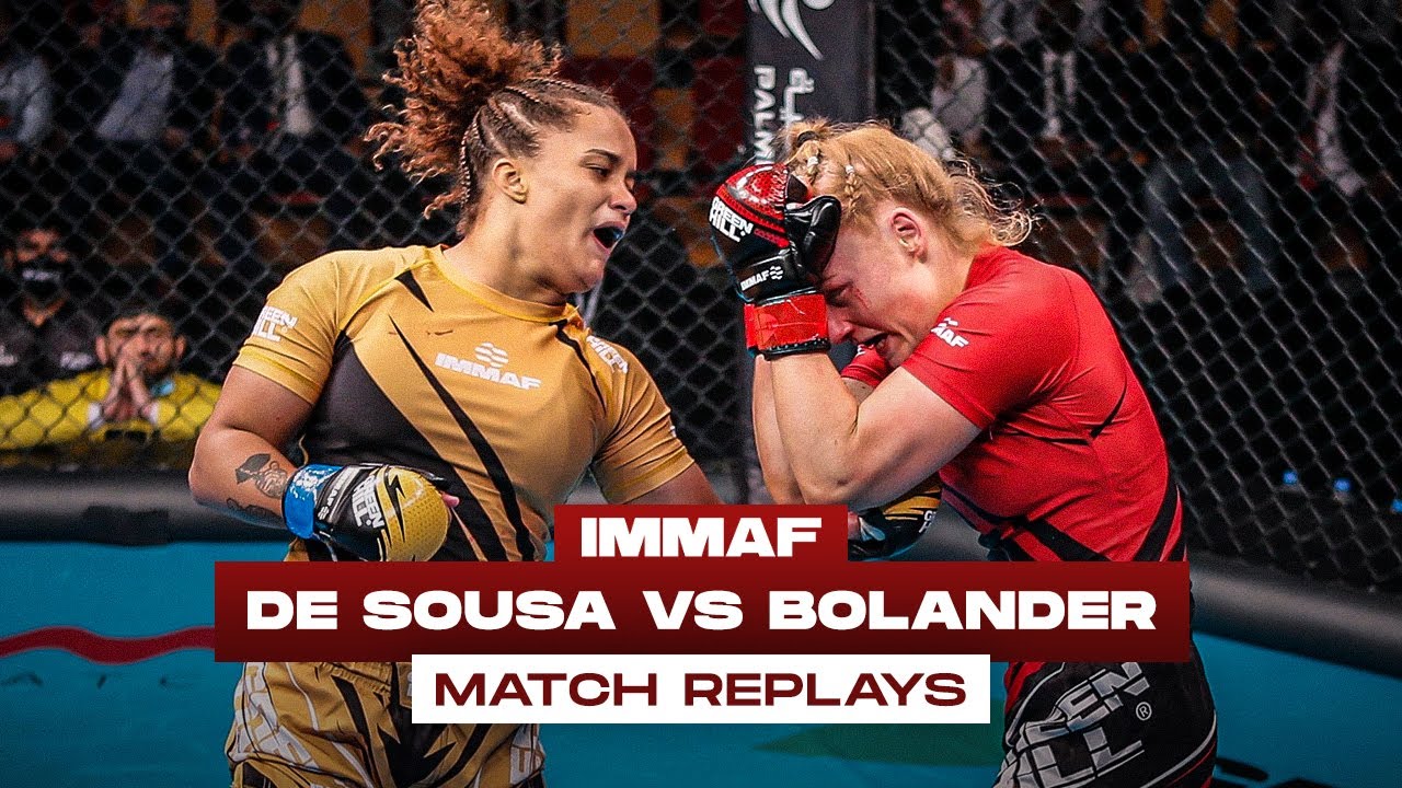 De Sousa vs. Bolander at the 2021 World Championships | IMMAF Match ...