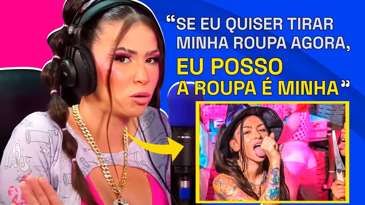 Mc Pipokinha Mostra Piercing Íntimo Para Gabriel Leão Youtube