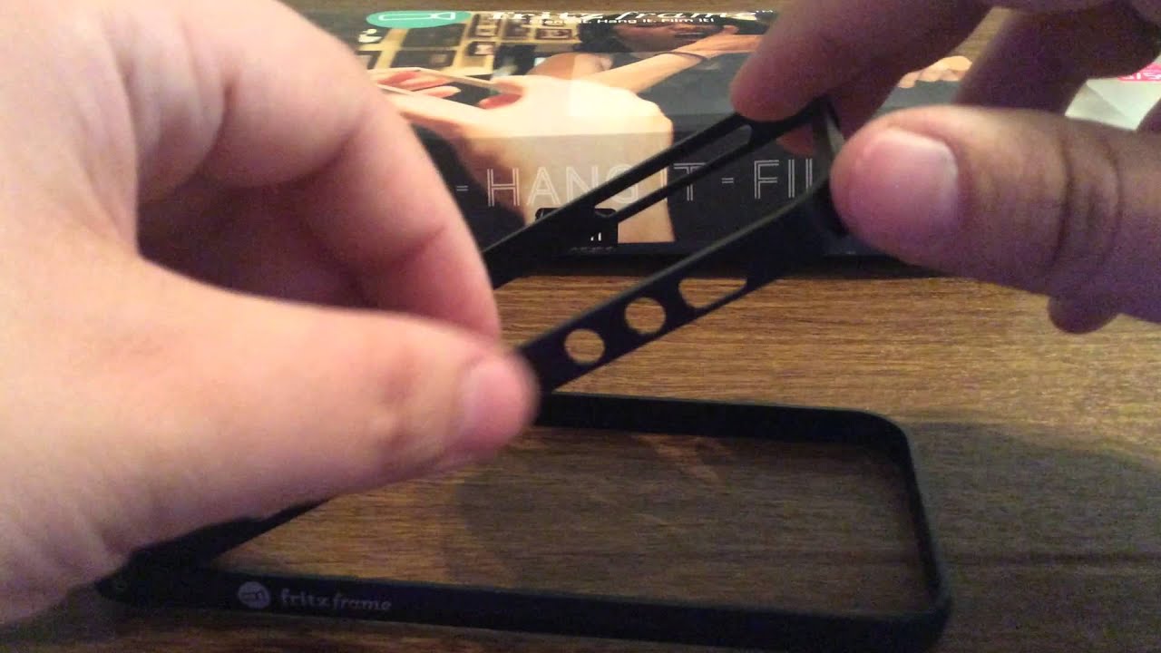 Fritzframe iphone 5 5S case and fritzframe clicks review - YouTube