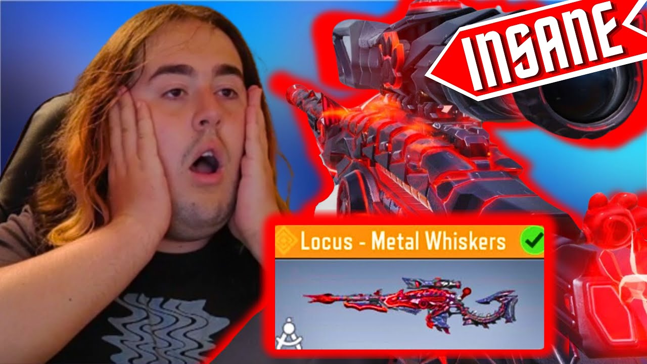 *NEW* INSANE METAL WHISKERS LOCUS LUCKY DRAW HAS ARRIVED || LOCUS RANKED GAMEPLAY || COD MOBILE ...
