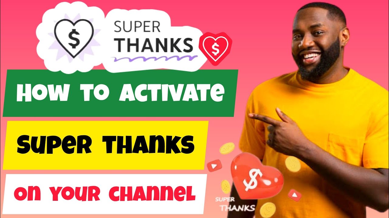 How to Enable Super Thanks on YouTube (2024) | YouTube Super Thanks ♥️💲 ...