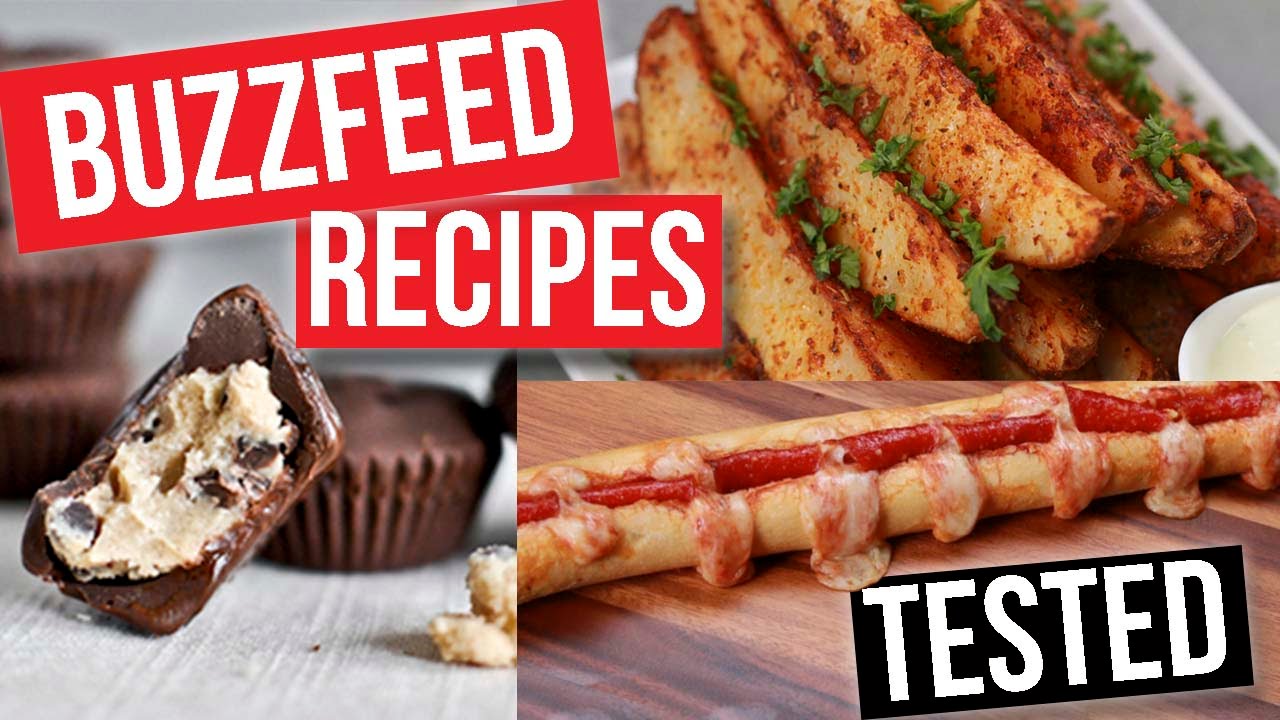 POPULAR BUZZFEED FOOD RECIPES TESTED! - YouTube